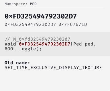 N 0xfd325494792302d7 FiveM Natives Cfx Re Docs N 0xfd325494792302d7 FiveM Natives Cfx Re Docs