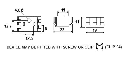 Ls205 Board Mounted Heat Sink Abl