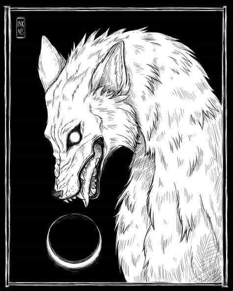 Hati Chasing The Moon By Inknes On Deviantart