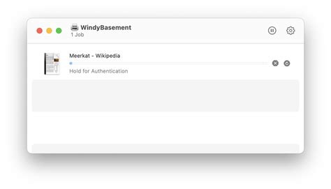Hold For Authentication Error In Mac Print Queue The Stony Brook School