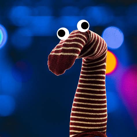 Sock Puppet Pngtuber Model Brad Striped Sock Etsy