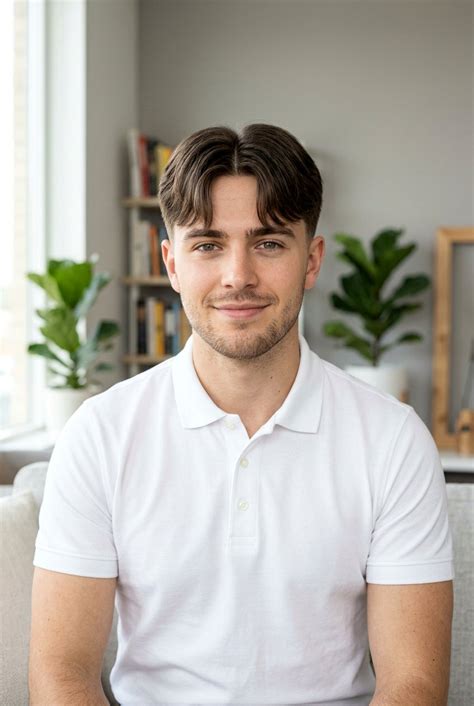 20 Trendy Middle Part Curtain Haircut Men Must Try In 2024 Lovelyish