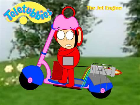 Teletubbies The Jet Engine Poster By Devon324 On Deviantart