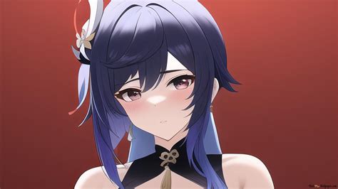 Hot Anime Girl Raiden Shogun Of Genshin Impact K Wallpaper Download