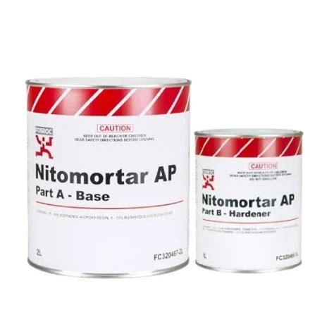 Fosroc Nitomortar Ap 3l Kit Bldcare Pty Ltd
