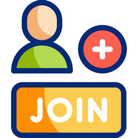 Join Basic Accent Lineal Color Icon