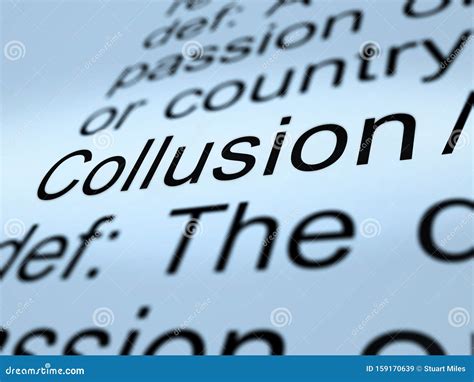 Russia Collusion Definition Depicting Conspiracy And Cooperation With