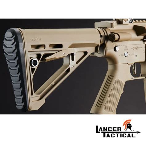 Réplica Aeg L119a2 Lancer Tactical Gen4 Full Metal Tan Airsoft Yecla