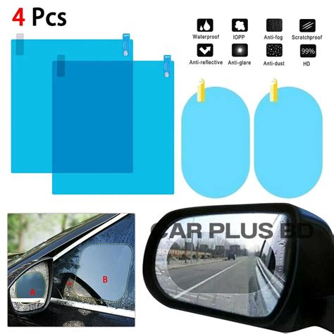 Mist And Fog Protective Film Window And Mirror Carplus