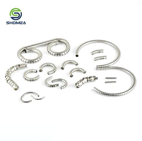 Shomea Customized 304 316 Stainless Steel Laser Cut Hypo Tube Stainless Steel Hypotube And
