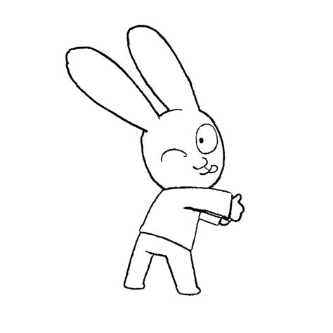 53 Simon The Rabbit Coloring Pages Adventures To Print