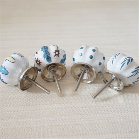 Unique Ceramic Knobs Dresser Pulls Drawer Knob Col Grandado