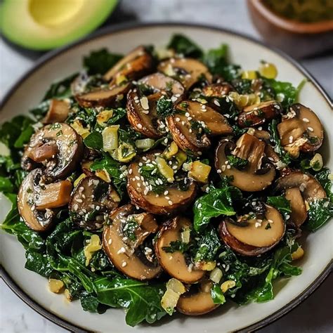 Warm Mushroom Salad With Miso Dressing Recipe Grandma Recipes