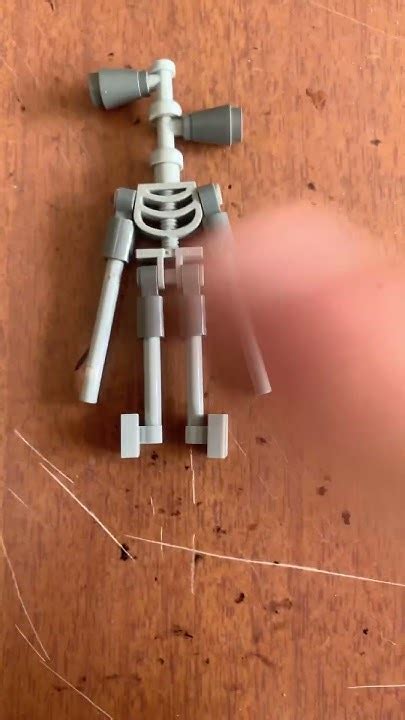 How To Build Siren Head In Lego Lego Youtube