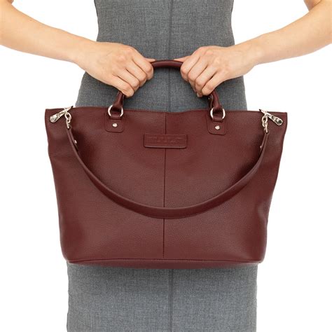 Darcy Bag Bordeaux Mila Made In Los Angeles