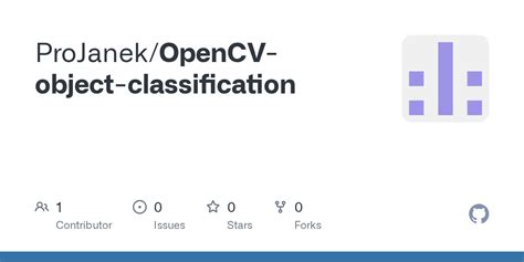 Github Projanekopencv Object Classification