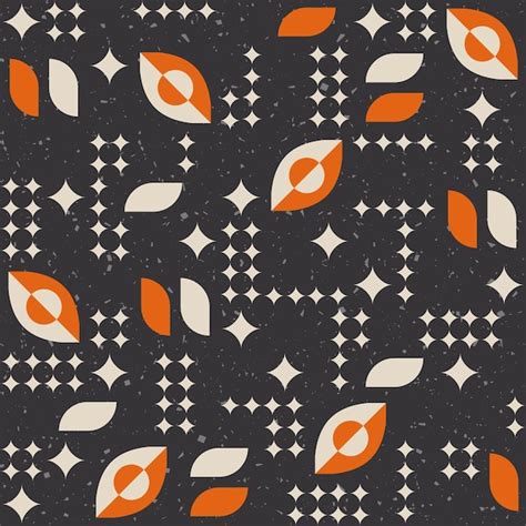 Premium Vector Abstract Geometric Pattern With Simple Shapes Of Different Size