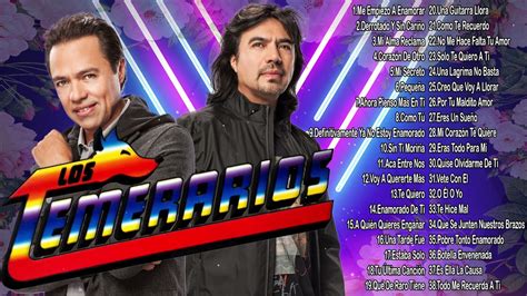 Los Temerarios 20 Grandes Éxitos Disco Completo Gruperas