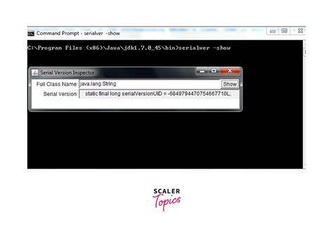 Serialization And Deserialization Scaler Topics
