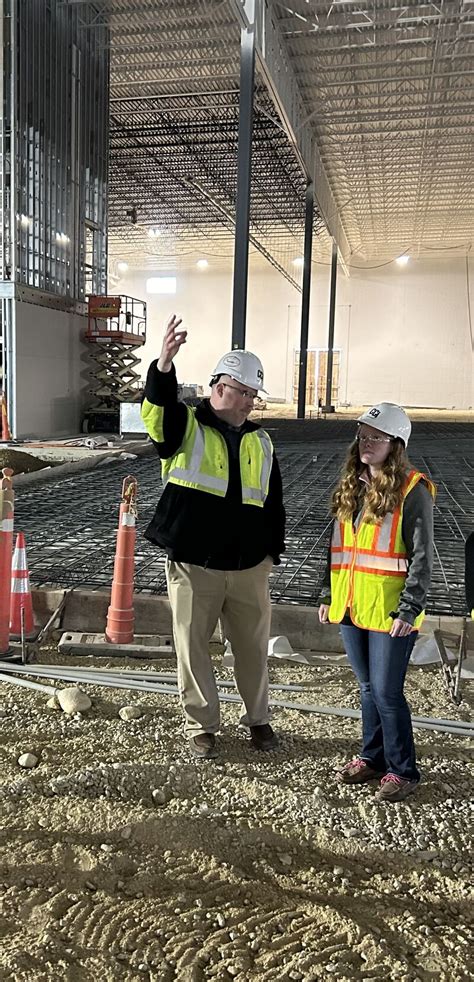 State Representative Ellen Schutt Toured The Construction Of Steel Tank Abc Of Wisconsin