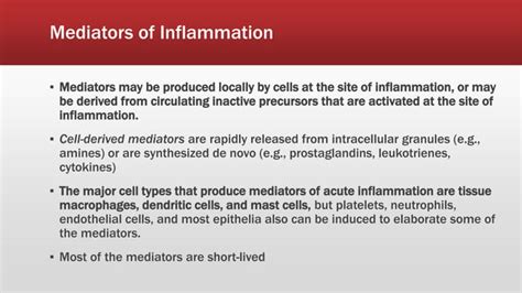 Basic Features Of Inflammation And Repair Ppt