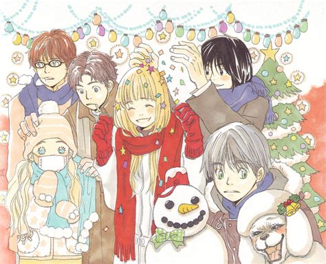 Umino Chika Honey And Clover Girls Cartoon Art Manga Illustration