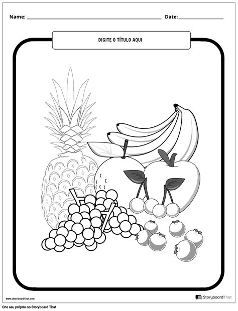 Páginas Para Colorir Grátis Personalize E Imprima