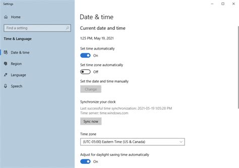 create settings shortcut in windows 10