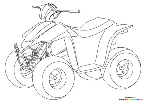 Atv Coloring Pages Printable 2025