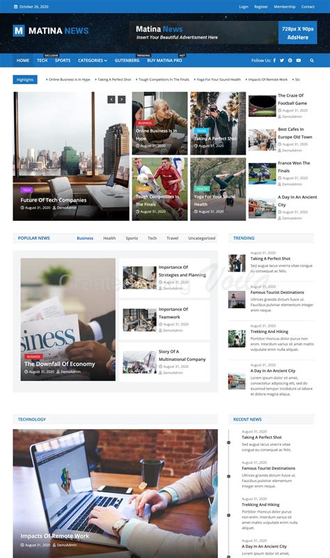 60 best slideshow wordpress themes 2025 free and premium theme junkie