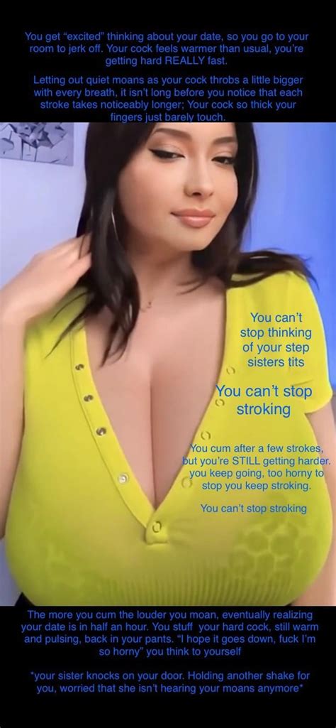 Evil step sister drugs you with CumMax : r/PrematureCaptions