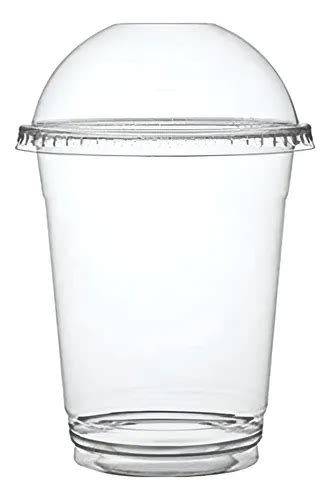 Vaso Frappe 16 Onzas Y Tapa Domo 500 Piezas Meses Sin Interés