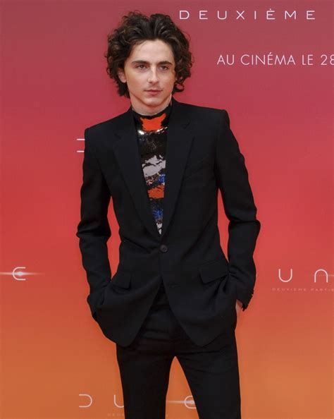 See Timothée Chalamets Bold Dune Press Outfits