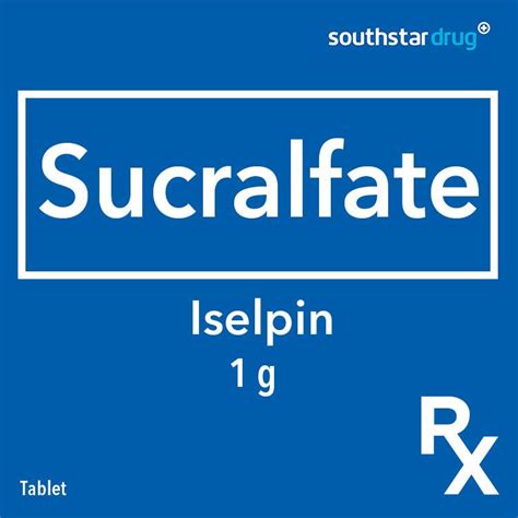 Buy Rx Iselpin 1 G Tablet Online Southstar Drug