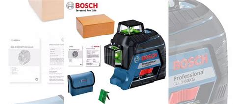 Лазерный уровень Bosch GLL 3-60 XG с приемником купить в Подольске ...