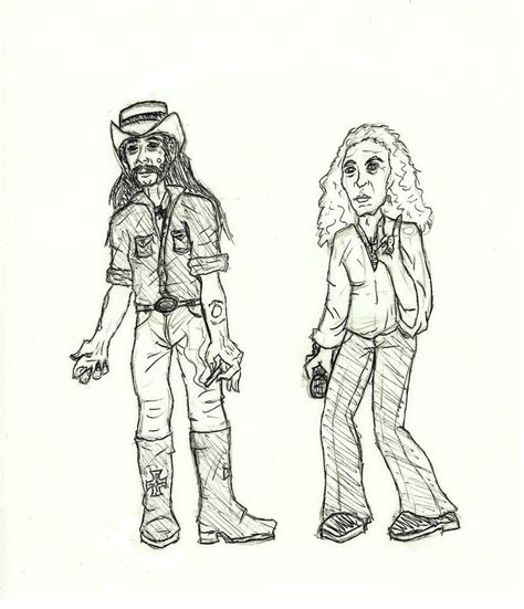 Lemmy And Dio By Casey Dream Theater On Deviantart