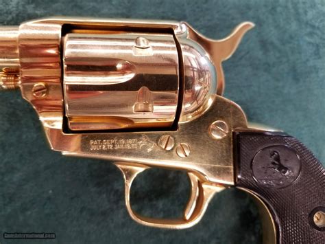 Colt Single Action Army 2nd Generation 38 Special 55 Bbl Gold