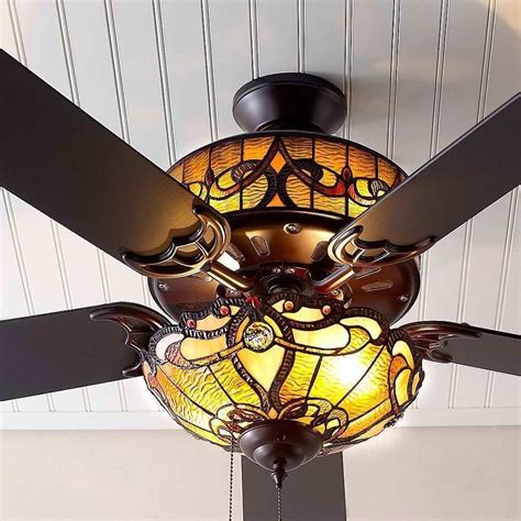 A Guide To Stained Glass Ceiling Fans Ceiling Ideas