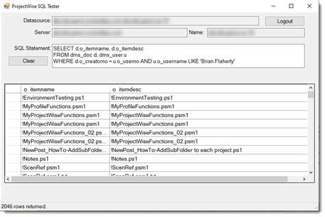 Howto Create A Sql Tester W Gui