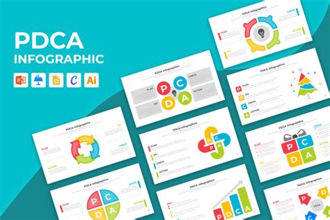 Pdca Infographics Template Mighty Slide