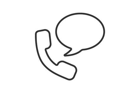 Phone Talk Linear Icon Icon Linear Okay Gesture