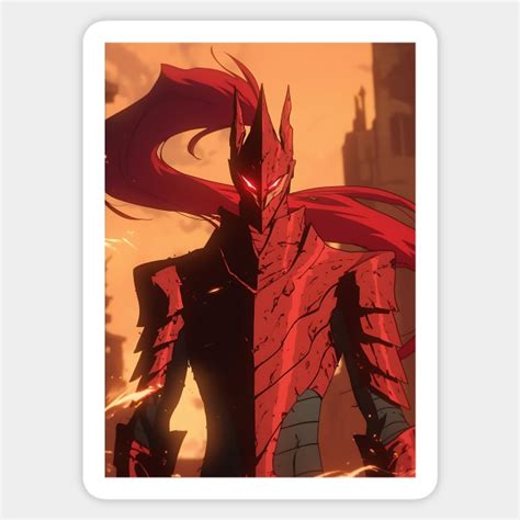 Commander Igris Fanart Igris Sticker Teepublic