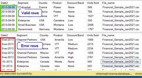 Filter Real Time Error Rows From Csv To Sql Database Table In Azure Data Factory Part Two