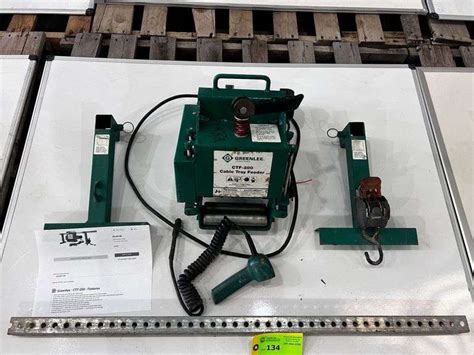 Greenlee Model Ctf 200 Cable Tray Feeder Pearce And Associates