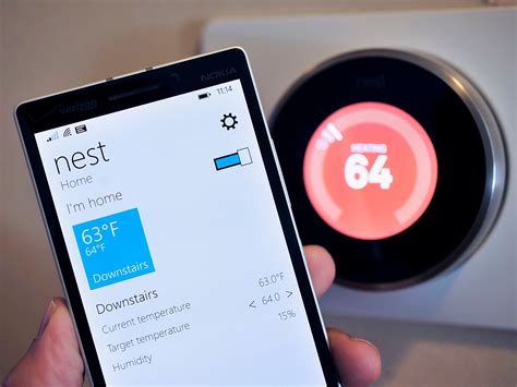 NestWP is a free, native Windows Phone app to control your Nest Thermostat | Windows Central