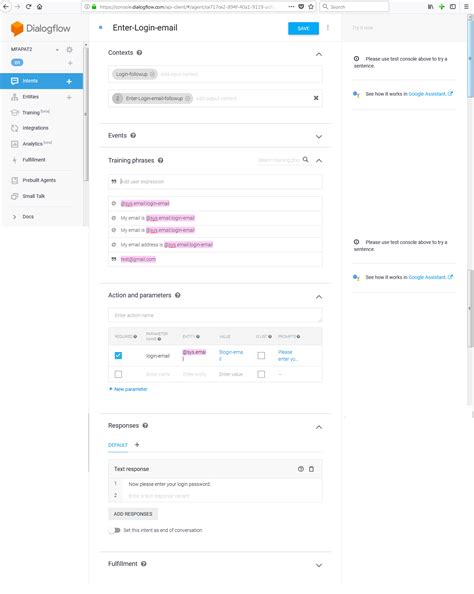 How To Make A While Loop By Dialogflow Intents Stack Overflow