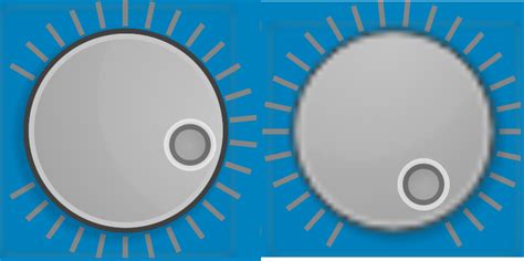 Dial And Button Rotation Look Different