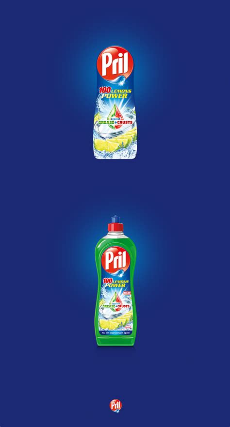 Pril 100 Lemons Power Label Design On Behance