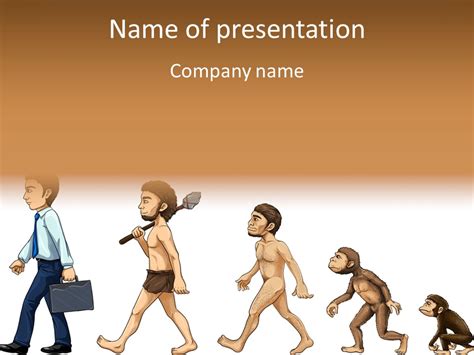 Human Evolution Powerpoint Template Download Now For Free Stock Templates