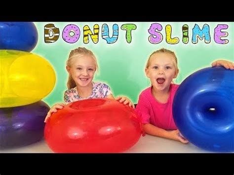 Find Your Slime Ingredients Challenge Crazy Giant Donut Balloons
